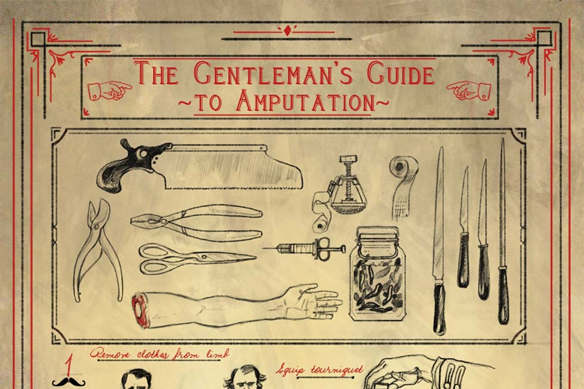 Gruesome Infographic: Guide to Emergency Amputation | RECOIL OFFGRID