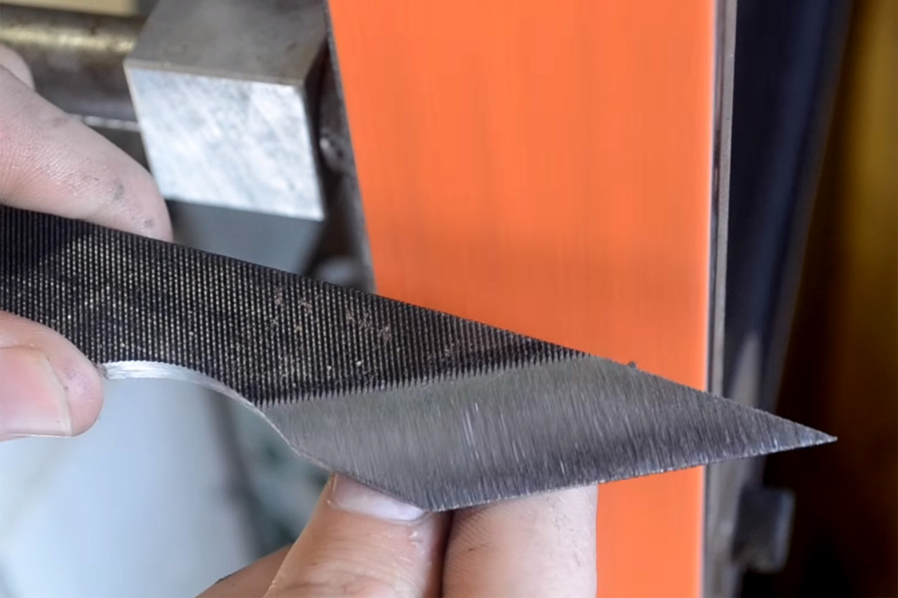 DIY: Making a Knife from a File | RECOIL OFFGRID
