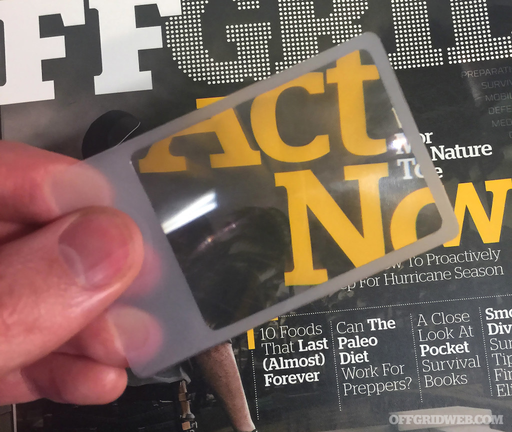 Starting Fires with a Fresnel Lens | RECOIL OFFGRID