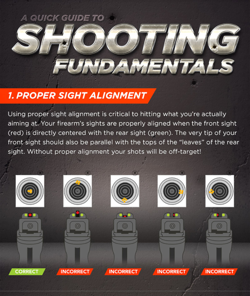 Infographic: Pistol Shooting Fundamentals | RECOIL OFFGRID