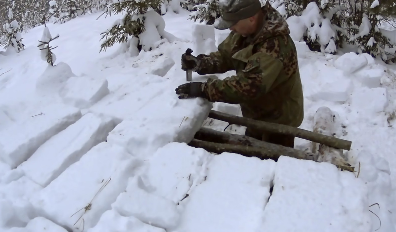 Build a WWII-Style Bunker Snow Shelter | RECOIL OFFGRID