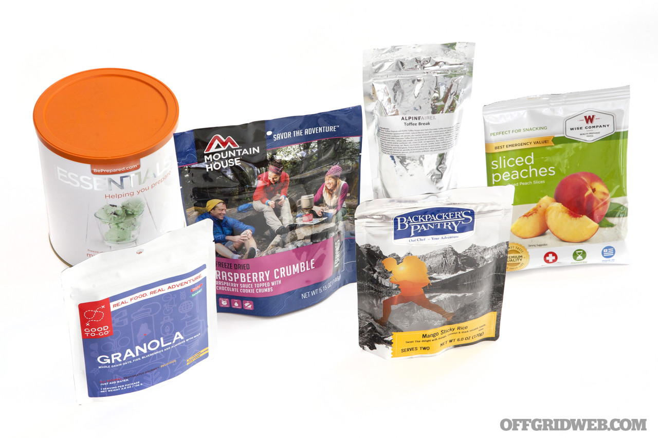 Buyer's Guide: Dehydrated Sweet Snack Foods | RECOIL OFFGRID