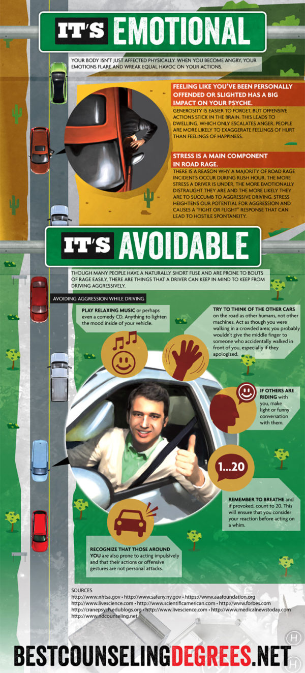 Infographic: The Dangers of Road Rage | RECOIL OFFGRID