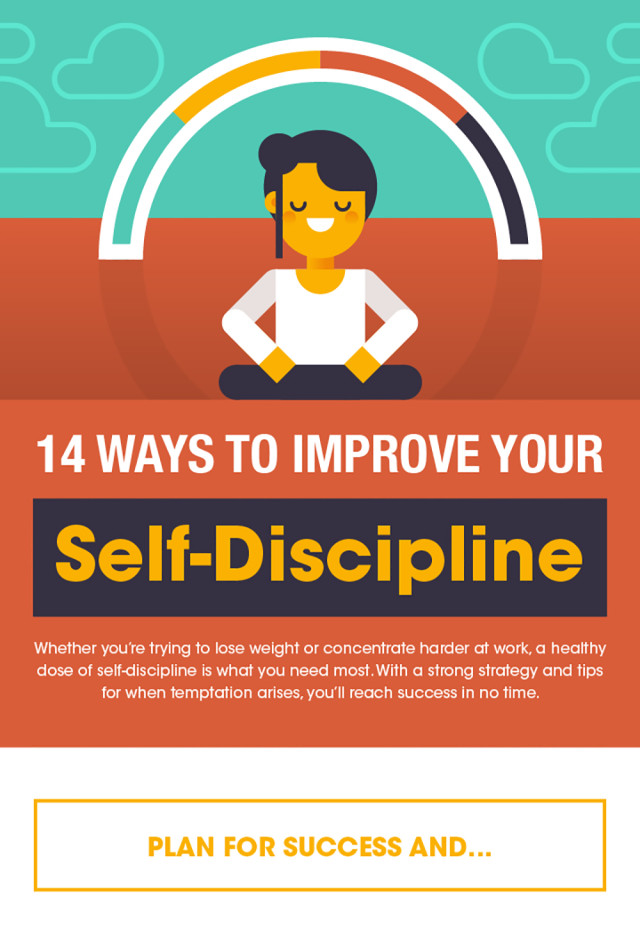Infographic: 14 Ways to Improve Self Discipline | RECOIL OFFGRID