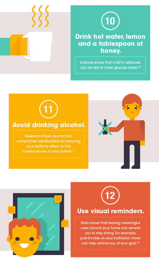 Infographic: 14 Ways to Improve Self Discipline | RECOIL OFFGRID