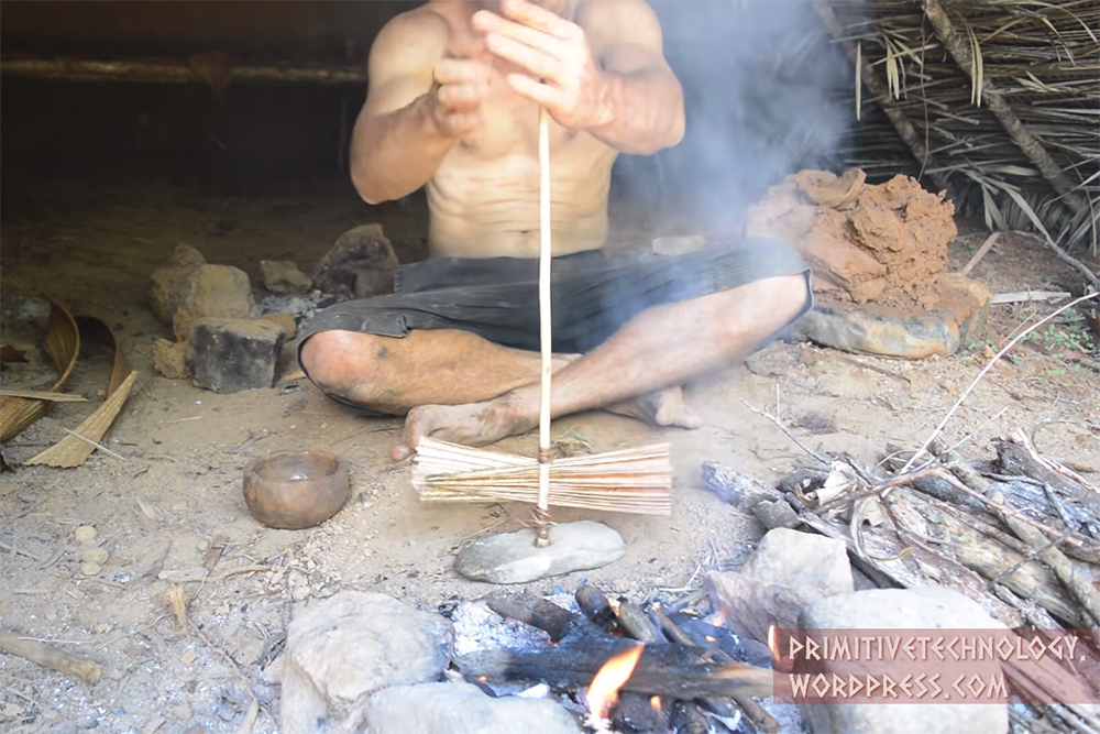 Palm Frond Blower & Charcoal | RECOIL OFFGRID