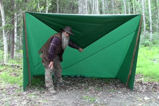 Video: Constructing an Easy Square Tarp Shelter | RECOIL OFFGRID