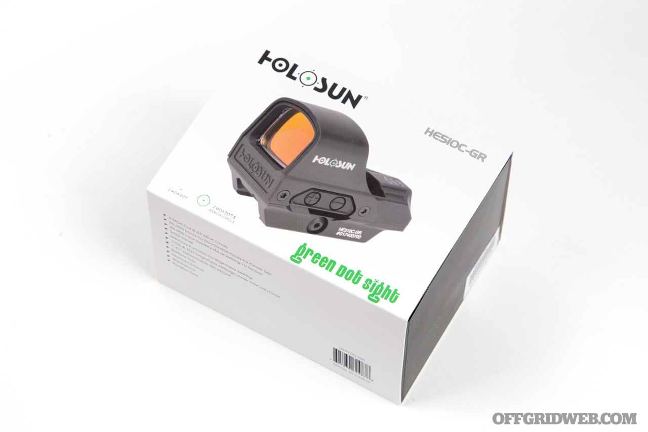 Review: Holosun HE510C-GR Elite Green Dot Sight | RECOIL OFFGRID