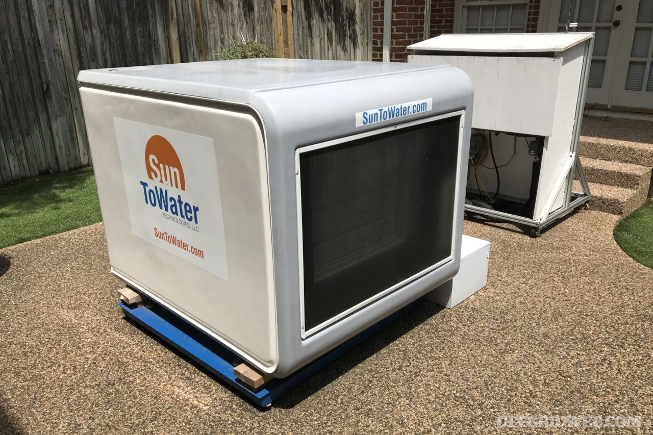 New: SunToWater Atmospheric Water Generator in Field Trials | RECOIL ...