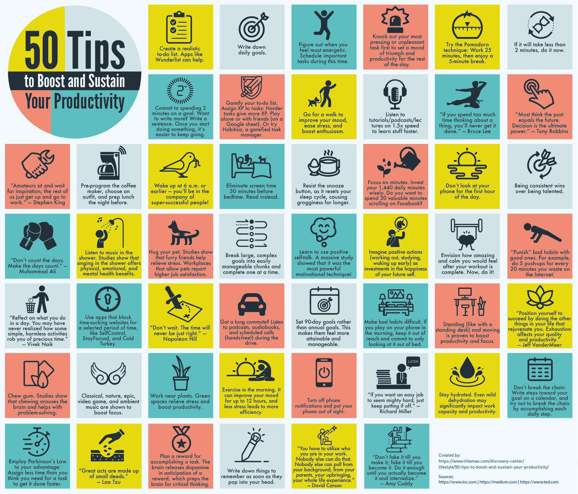 Infographic 50 Tips For Productivity Flipboard Infographic 50 Tips For Productivity Flipboard