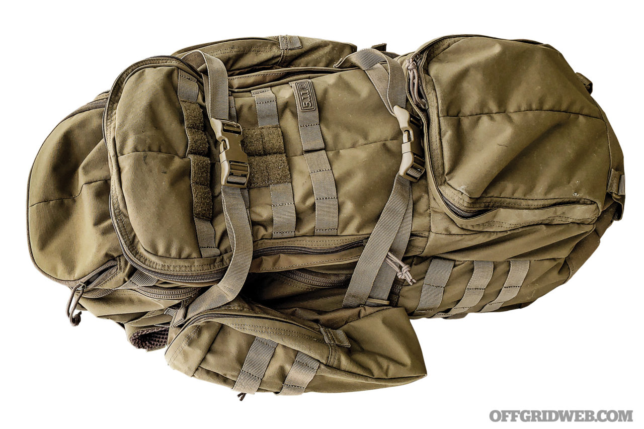 Bag Loadout: 5.11 Tactical RUSH100 AR-15 Backpack | RECOIL OFFGRID