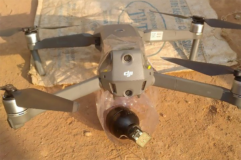 Weaponized Drones: The Spread of Commercial-Grade Flying IEDs | RECOIL ...