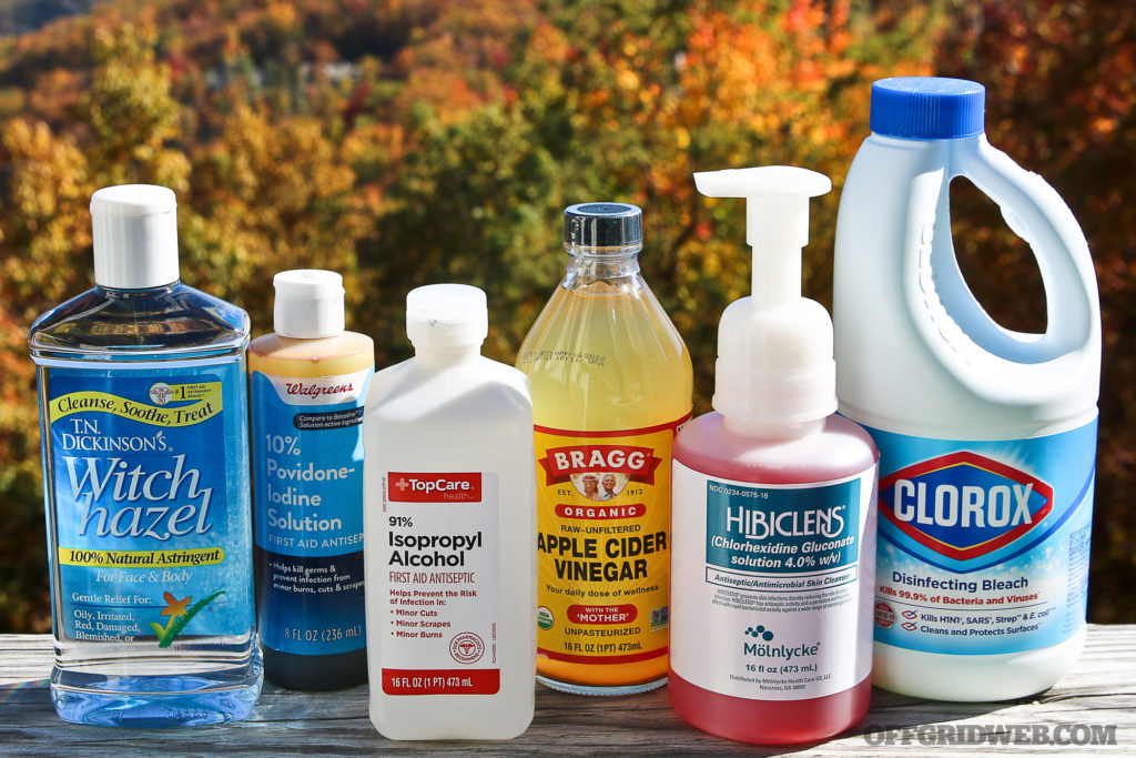 Improvised Antiseptics for Preventing Infection | RECOIL OFFGRID
