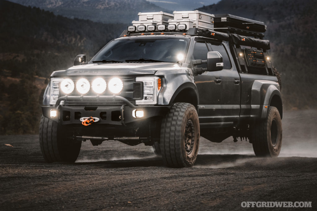 Colossus: TinyHomeToyHauler's Overland Ford F-450 Build | RECOIL OFFGRID