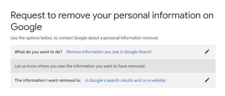 Google Search Privacy: How to Remove Your Personal Information | RECOIL ...