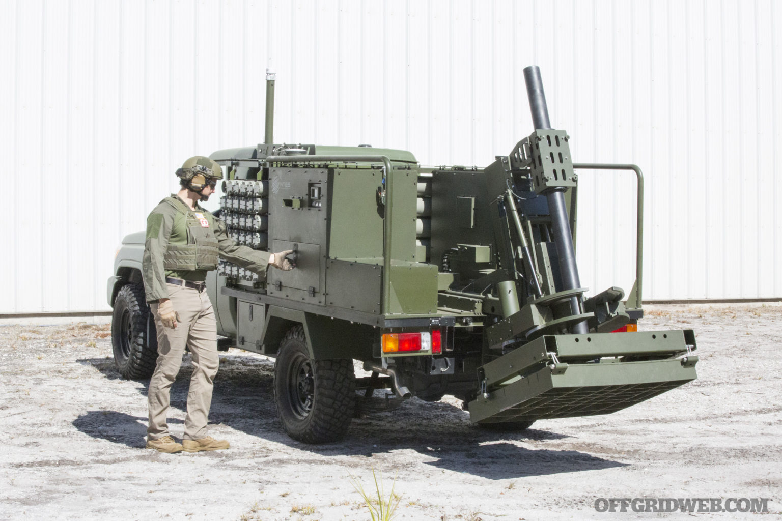 Shoot & Scoot: Global Military Products Scorpion Mobile Mortar System ...