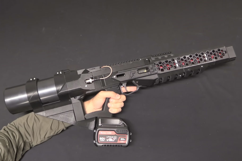 Video: Forgotten Weapons Tests ArcFlash Labs EMG-02 Coilgun | RECOIL ...