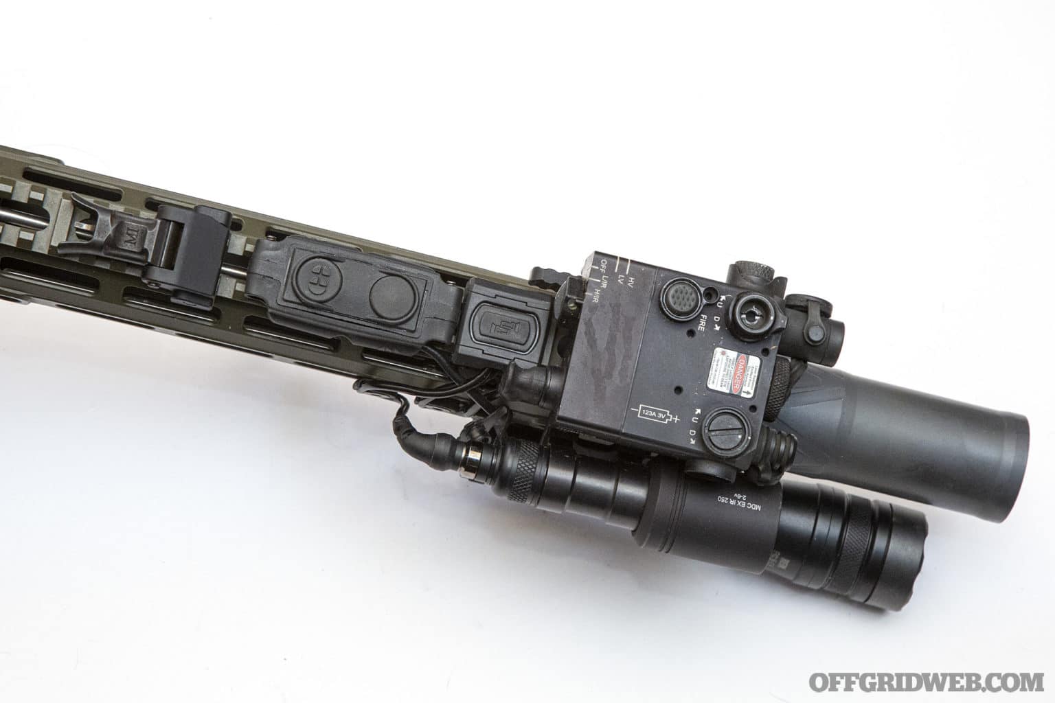 Night Vision Rifle Setup: Lights, Lasers, IR Illuminators, & Switches ...