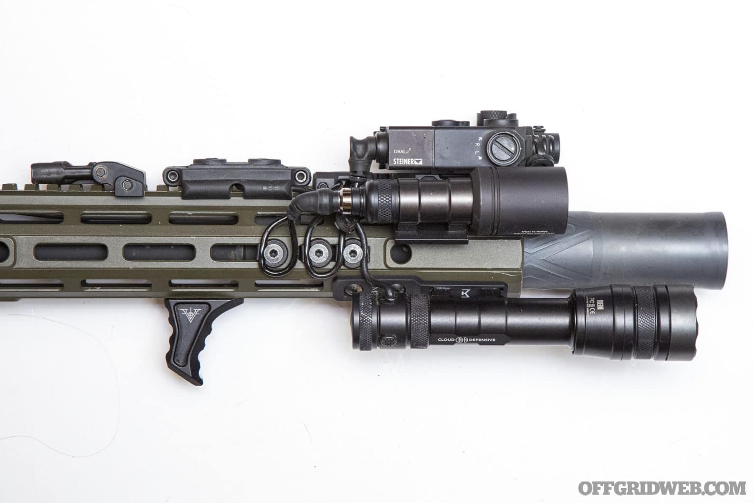 Night Vision Rifle Setup: Lights, Lasers, IR Illuminators, & Switches ...