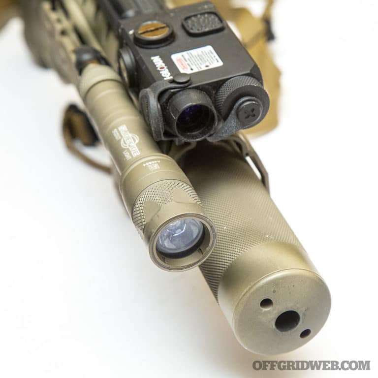 Ar Laser EZshoot 4-in-1 Rifle Flashlight & IR Laser Combo - 1600 Lumens ...