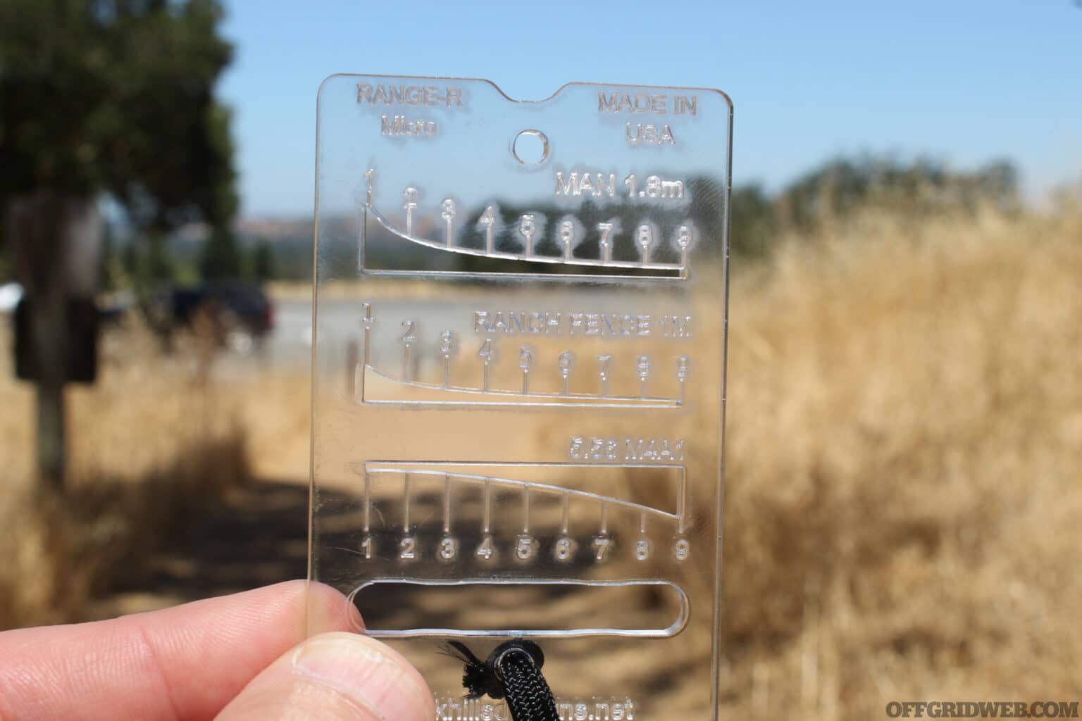RANGE-R Card FLEX = Passive Range Finding | RECOIL OFFGRID
